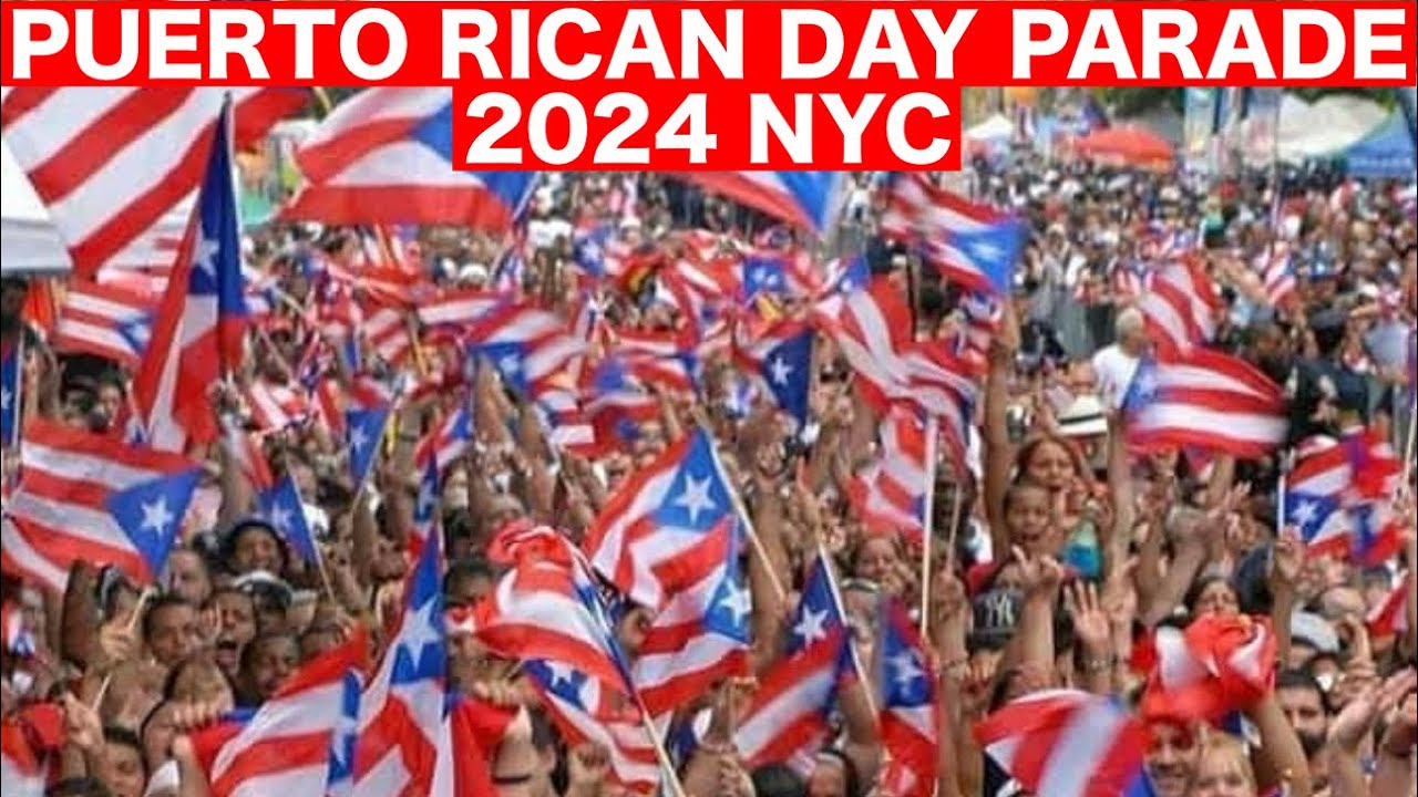🇵🇷National Puerto Rican Day Parade 2024 in NYC 🇺🇸 Desfile del Día de ...
