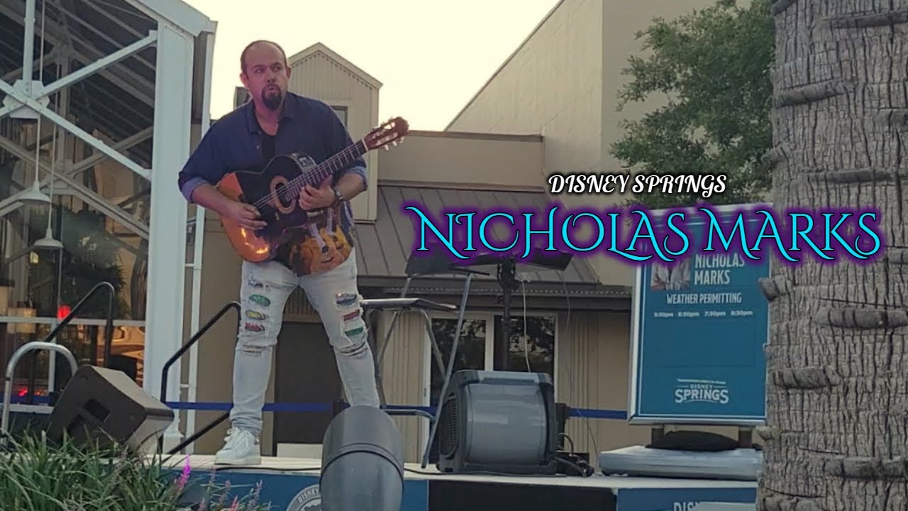 Nicholas Marks Gypsy Rhythms | Disney Springs - YouTube
