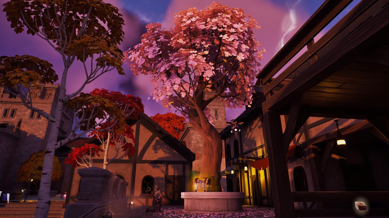 How to Visit Cherry blossom tree displays Quest Guide for Fortnite ...
