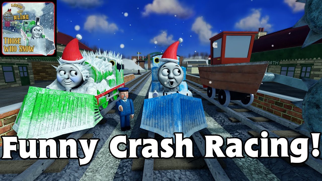 Locos Online: Hilarious Snow Crash Racing in Roblox! 🚂 ️ - YouTube