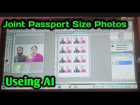 Create Joint Passport Size Photo With AI 🔥 - YouTube