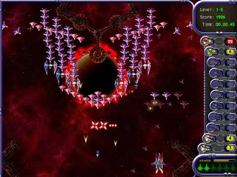 Let's play Astro Fury - Level 1 - Through the Enemies to the Victory ...