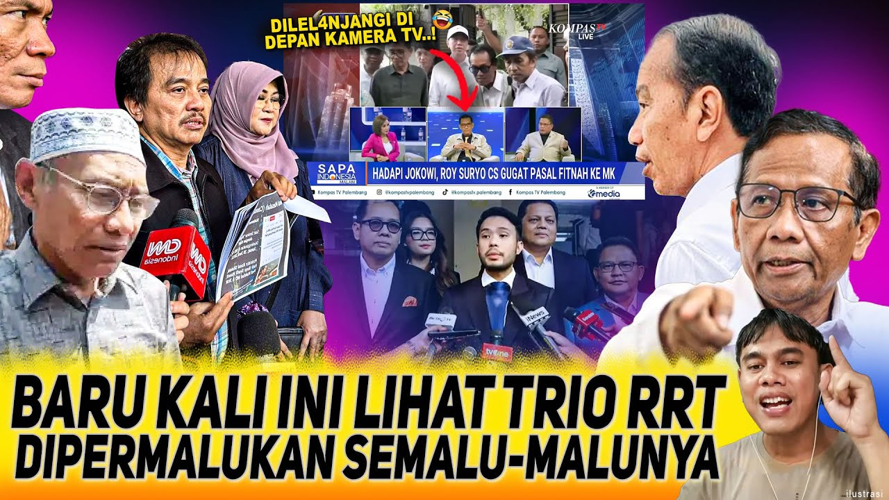 TELAN FAKTA‼️SIBUK CARI ‘JALAN T1KUS’ TRIO RRT DIB4NTAI MAHFUD MD😱RIZAL ...
