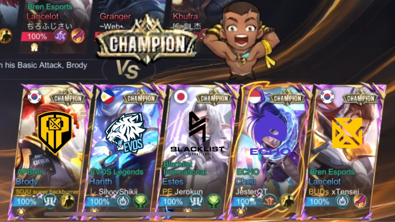 Trying 5-MAN CHAMPIONSHIP SKINS (M1 - M5) | mlbb - YouTube