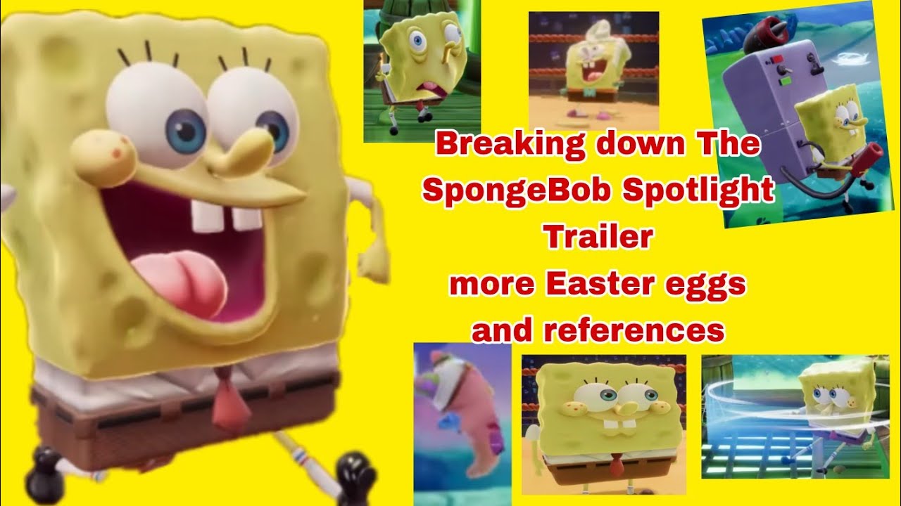 Breaking down SpongeBob Spotlight Trailer - YouTube
