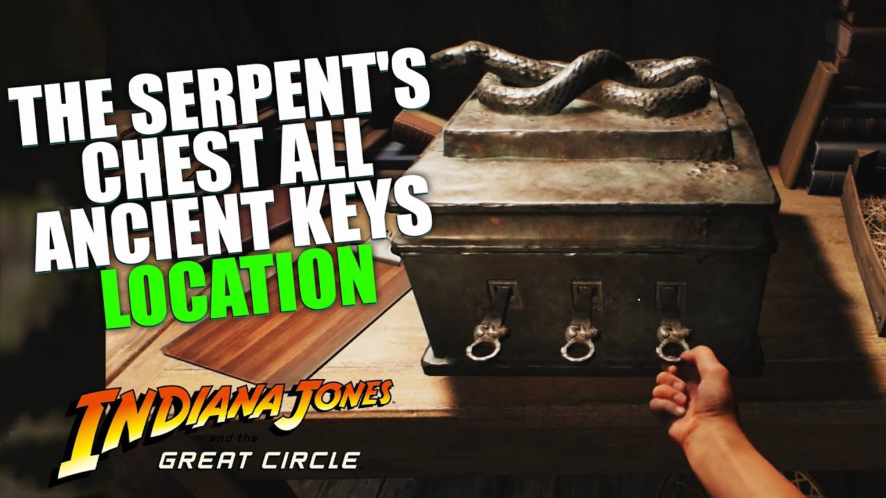 The Serpent's Chest All Ancient Keys Location in Indiana Jones and the ...