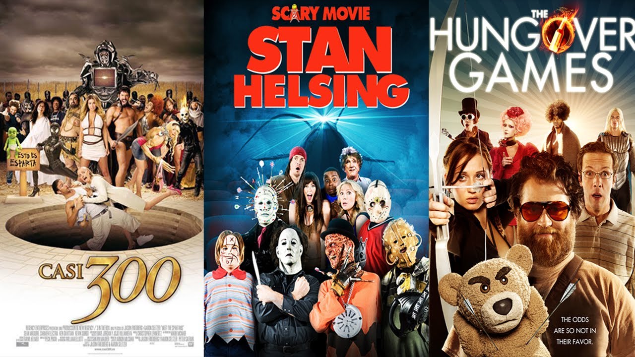 TODAS LAS PELÍCULAS DE PARODIAS DE PEOR A MEJOR - YouTube