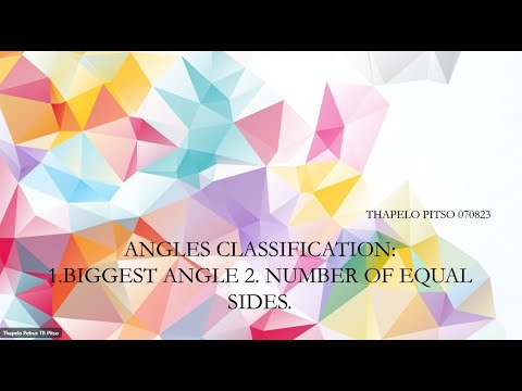 Lesson 7 20230807 Math - Angles classification: Biggest angle & Number ...