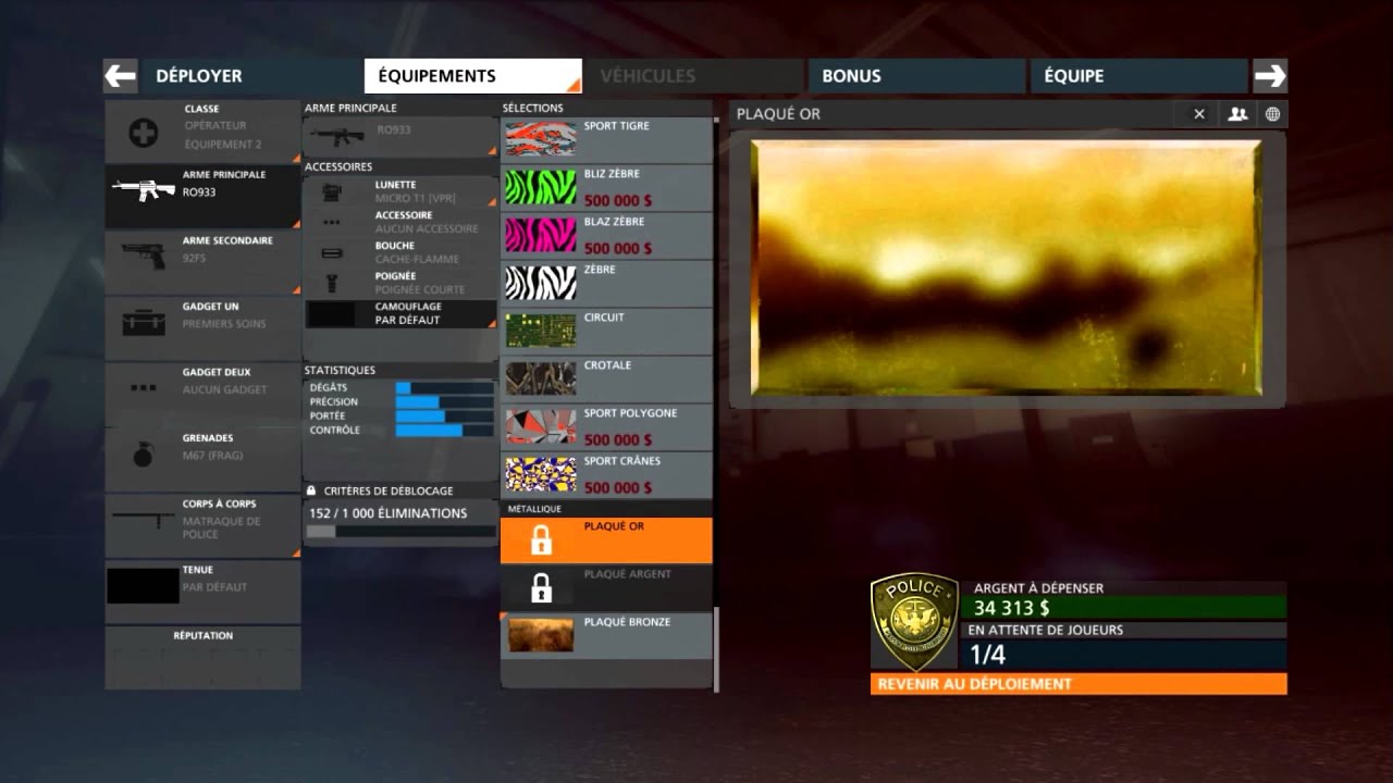 Battlefield Hardline : All unlocked items get the orange triangle again ...