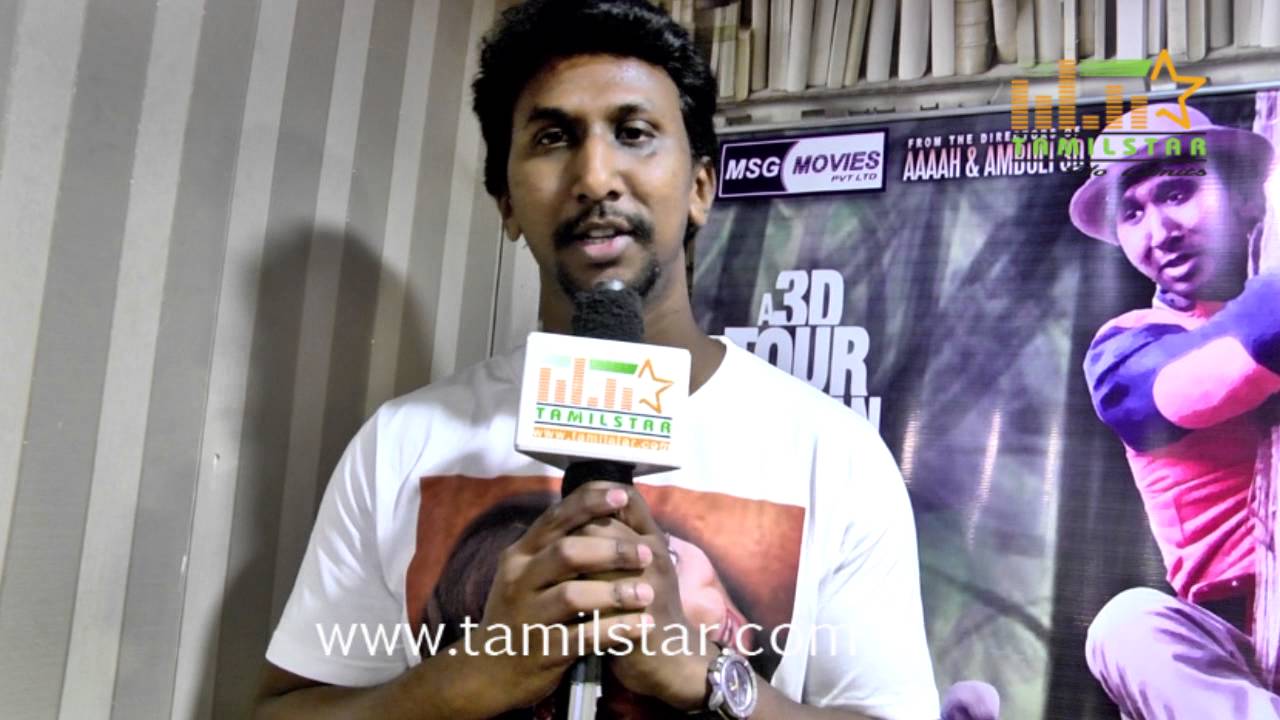 Gokul at Jambulingam 3D Movie Team Interview - YouTube