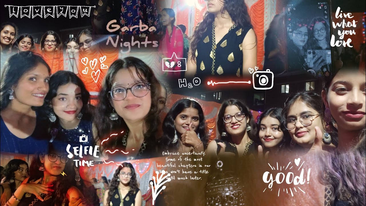 garba night🎉 at igntu 🥹university at rdgh hostel navratri ️🧿🌝#Dusshera ...