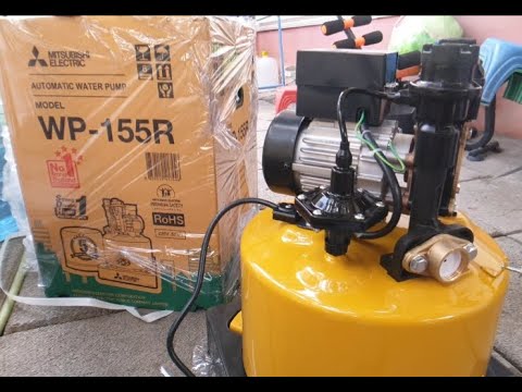 ปั้มน้ำ มิตซูบิชิ wp-155r Mitsubishi WP-155R 150 Watt ราคา 4,585 บาท ...