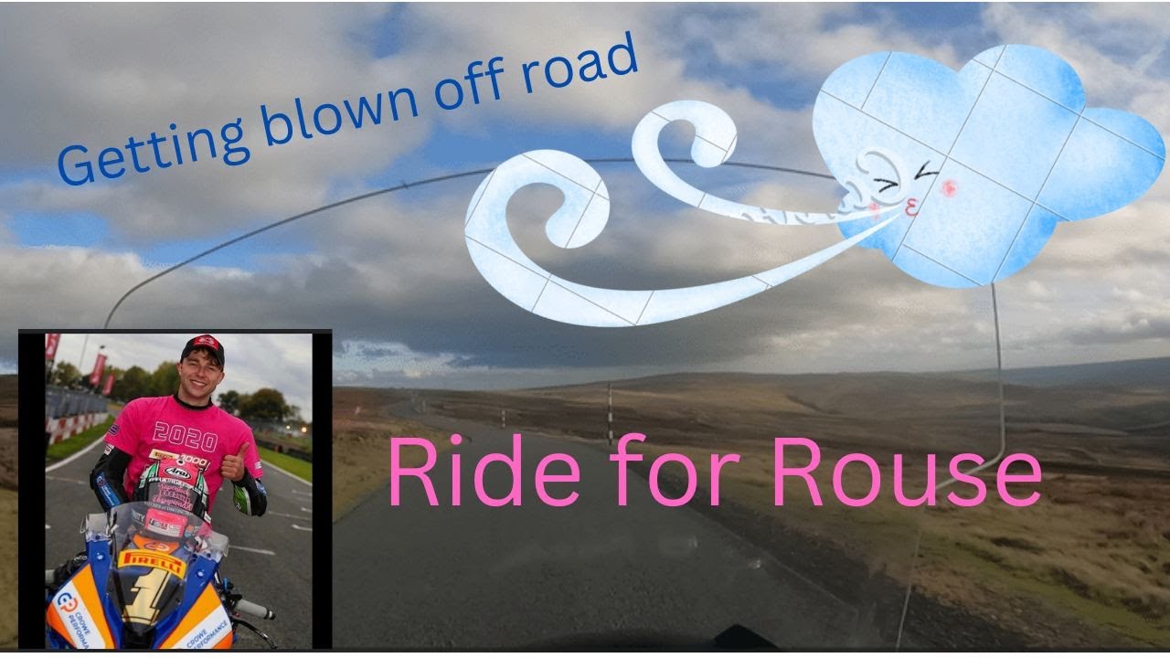 Chrissy Rouse funeral and getting blown off the road. - YouTube