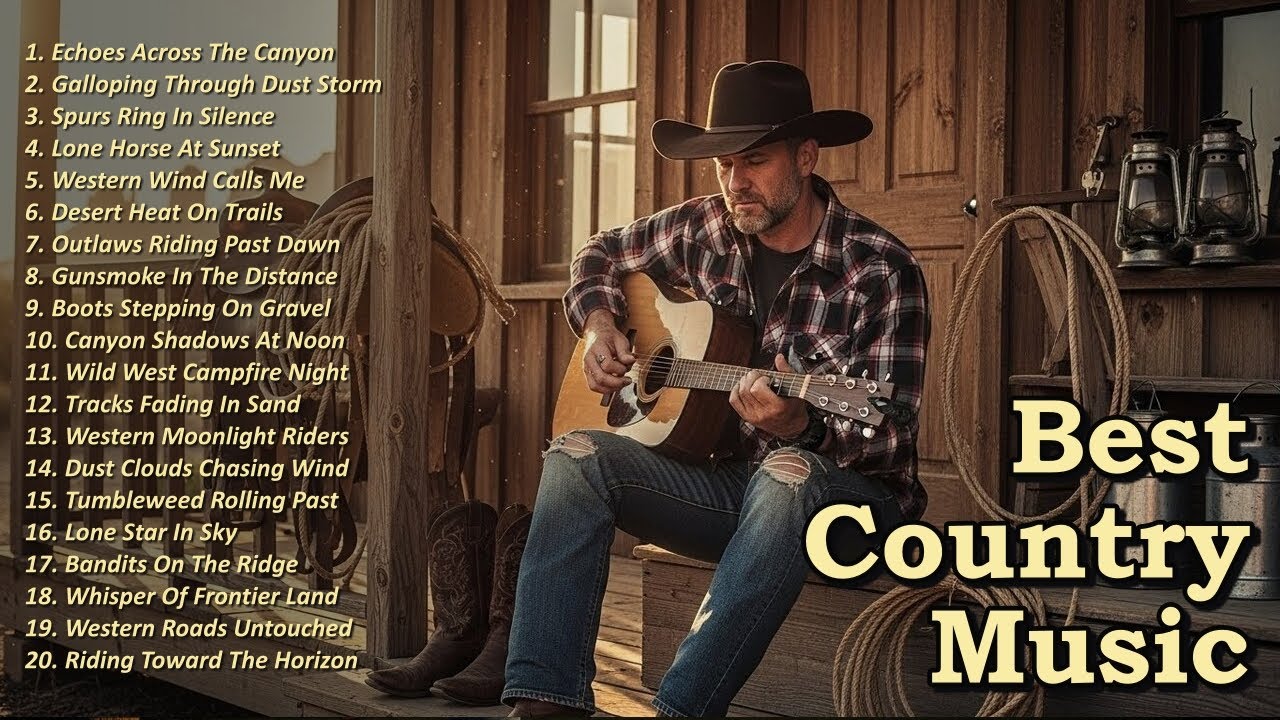 Calm Country Music Playlist | Soft Country Music Songs for Focus and ...
