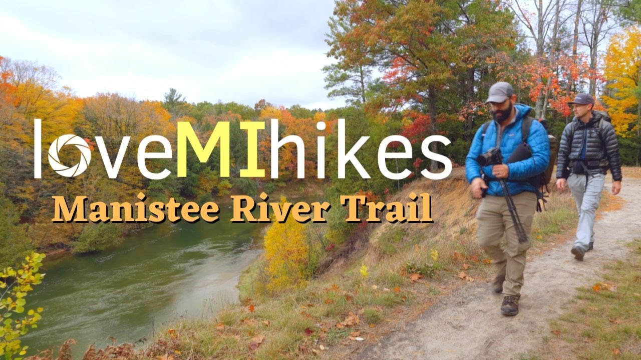 Fall Colors on the Manistee River Trail - YouTube