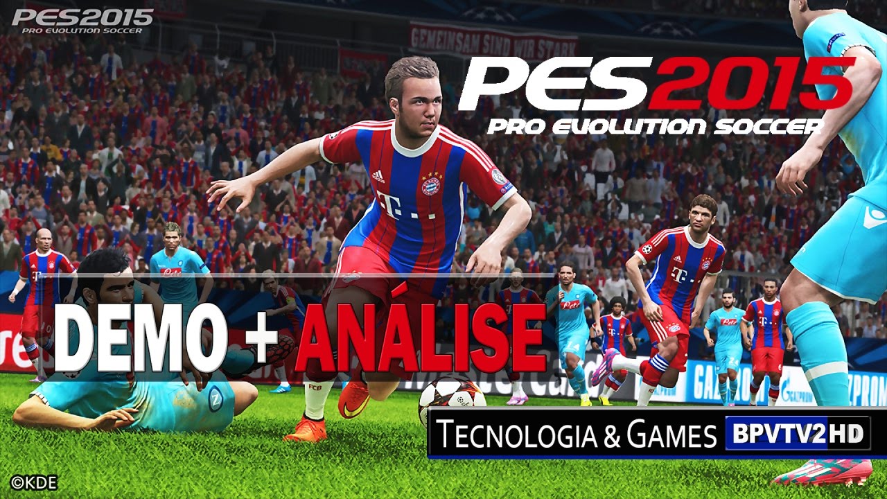 Pro Evolution Soccer 2015 Demo + Análise! - YouTube