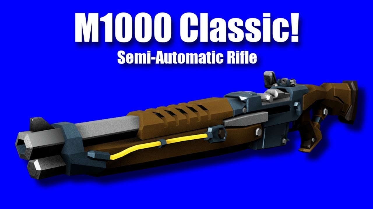 Deep Rock Galactic: M1000 Semi - Automatic Rifle Gameplay - YouTube