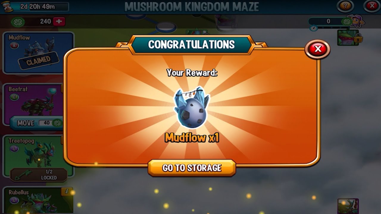 Monster Lengends Gameplay Got Mudflow Monster - YouTube