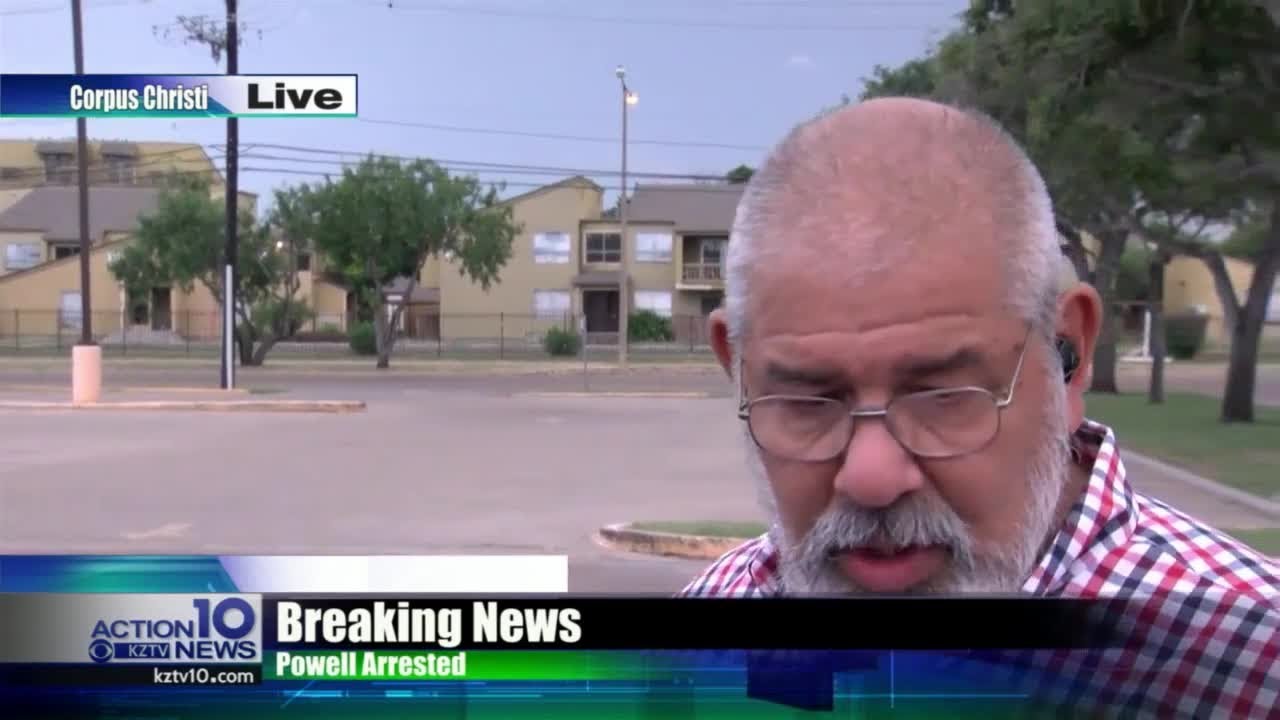 Andy Liscano reports live from arrest scene - YouTube
