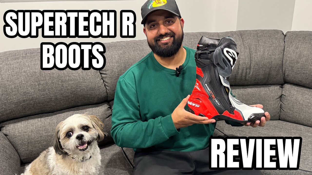 Alpinestars Supertech R Boots Review & My Full Riding Gear Setup! - YouTube