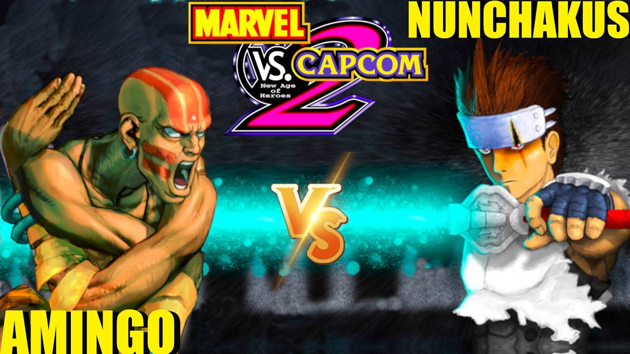 Marvel vs Capcom 2: NUNCHAKUS vs AMINGO - YouTube