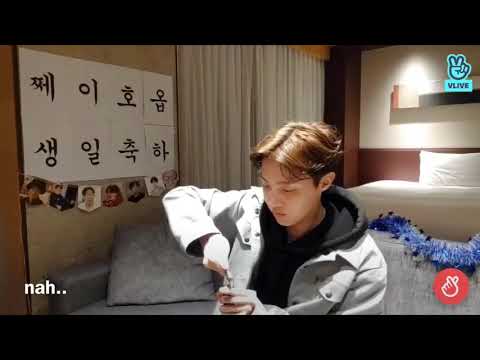 jhope struggling to open a champagne bottle - #HAPPYHOPEDAY