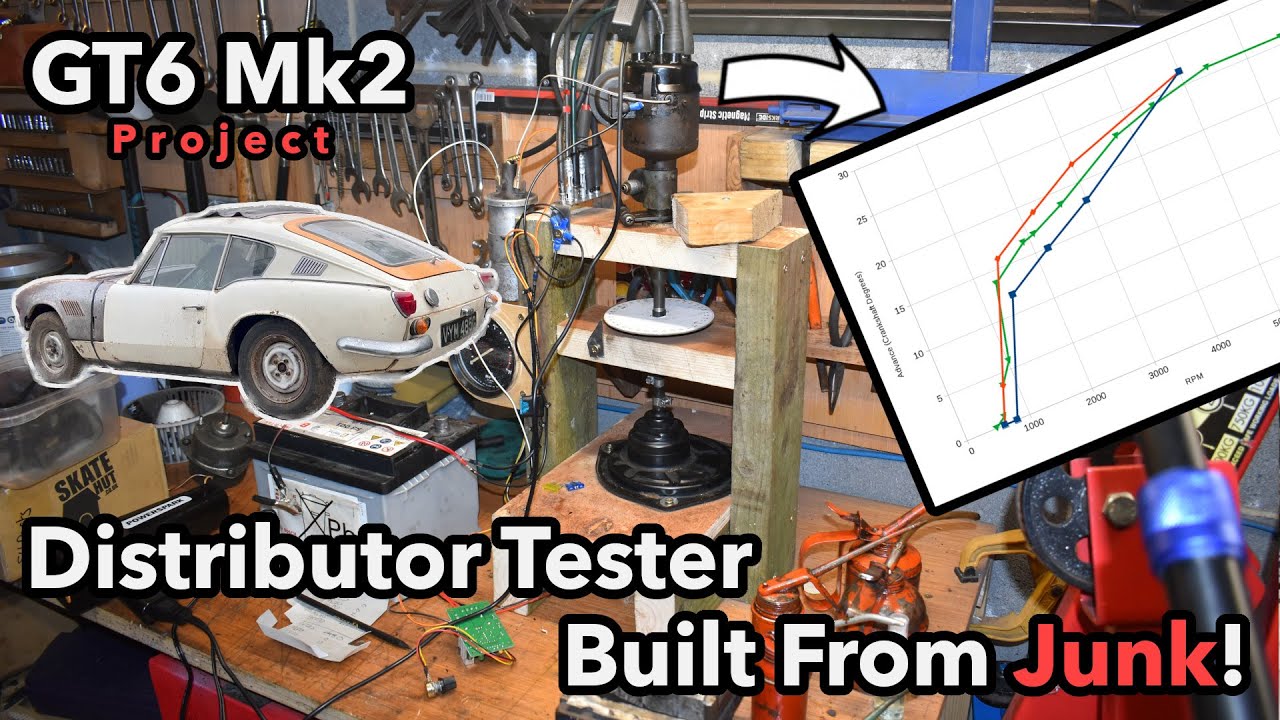 Building a Distributor Test Machine From Scratch | 1969 Triumph GT6 Mk2 ...