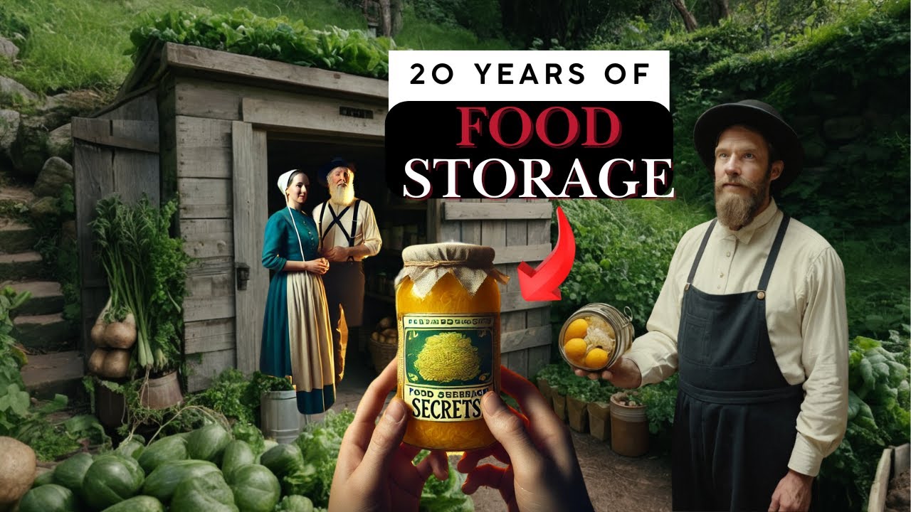 Amish food storage Secrets Revealed - YouTube