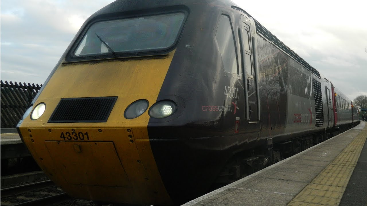 Cross Country Class 43 No. 43301 & 43207 Leaving Tamworth with Ilkley ...