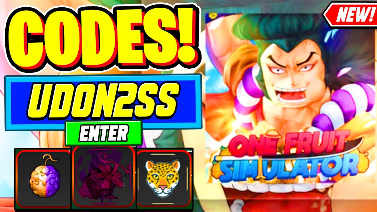 ⚠️New⚠️ ALL WORKING UDON 2SS UPDATE CODES For One Fruit - Roblox One Fruit Codes 2024 - YouTube