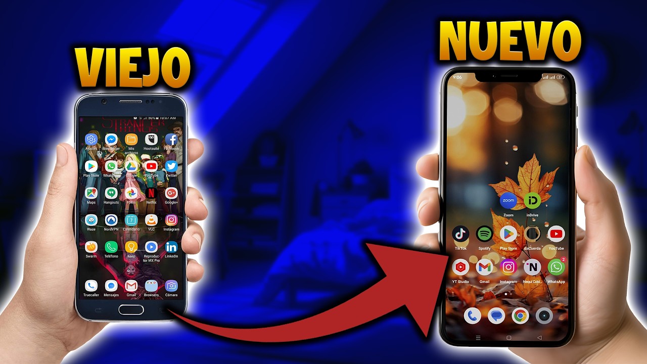 Como pasar DATOS de Android a Android - Sin perder nada - YouTube