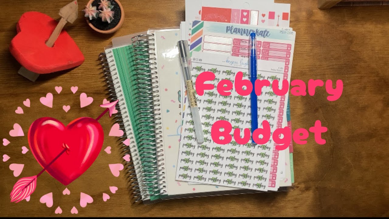 February Budget Set Up - YouTube