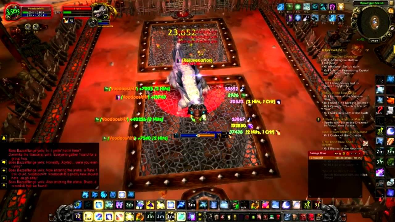 World of Warcraft How To Bruce The First Boss Rank 1 Brawlers Guild ...