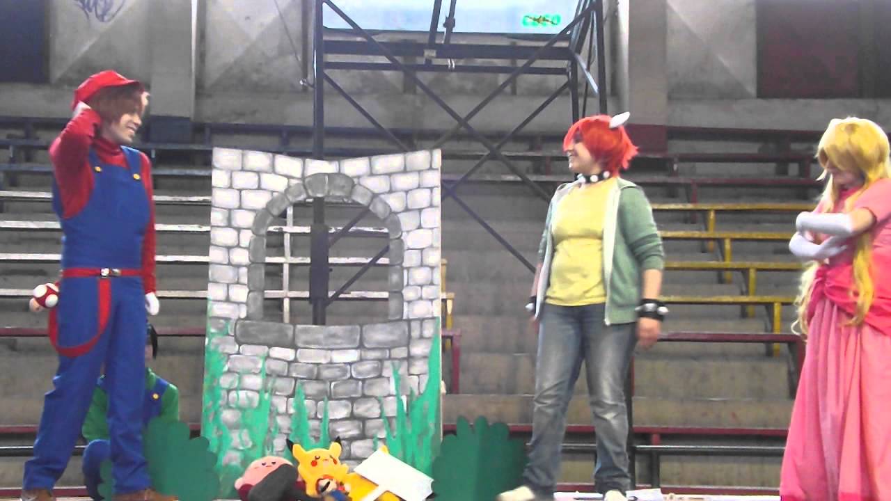 Cosplay Team Mario - Expo AniDream Snow Day Julio 2015 - YouTube