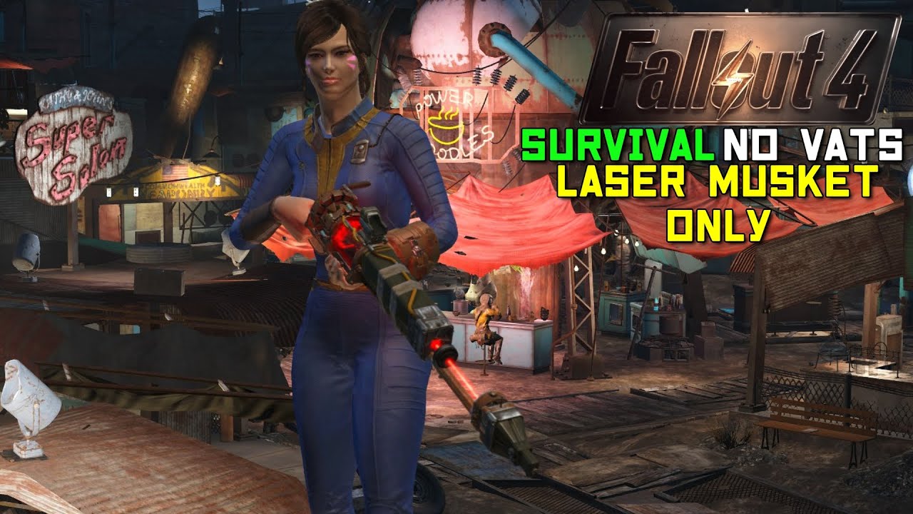 Can You Beat Fallout 4 With Only A Laser Musket? - YouTube