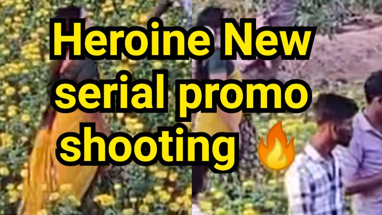 Heroine New serial promo shooting 🔥 - YouTube
