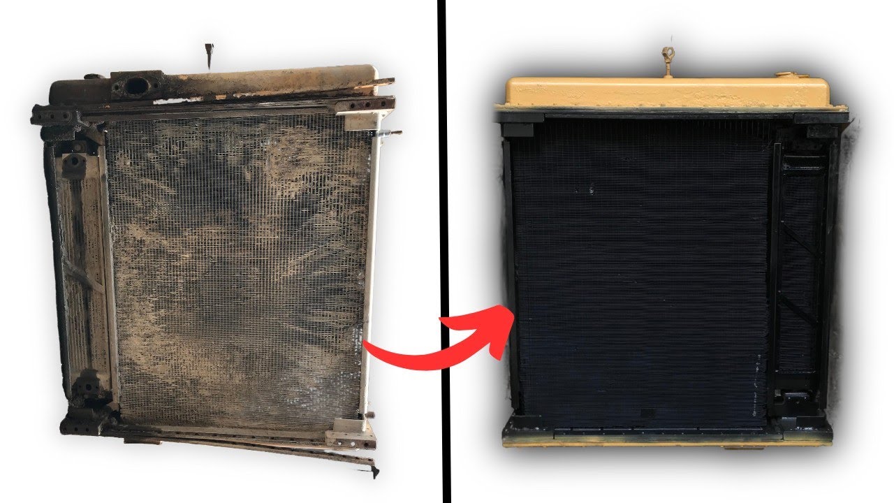 COMPLETE VIDEO OF RESTORATION RADIATOR |RUSTY |RESTORATION |MECHANISM ...