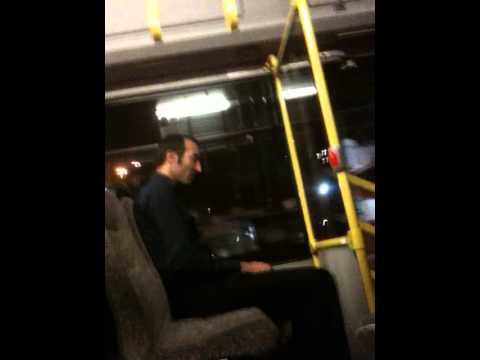 Otobüste uyuya kalmayın !