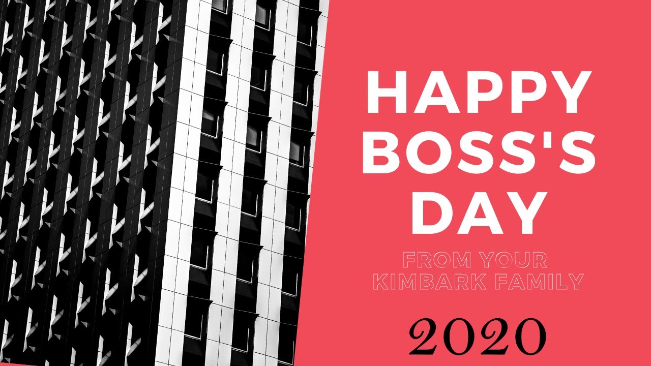 Bosses' Day 2020 - YouTube