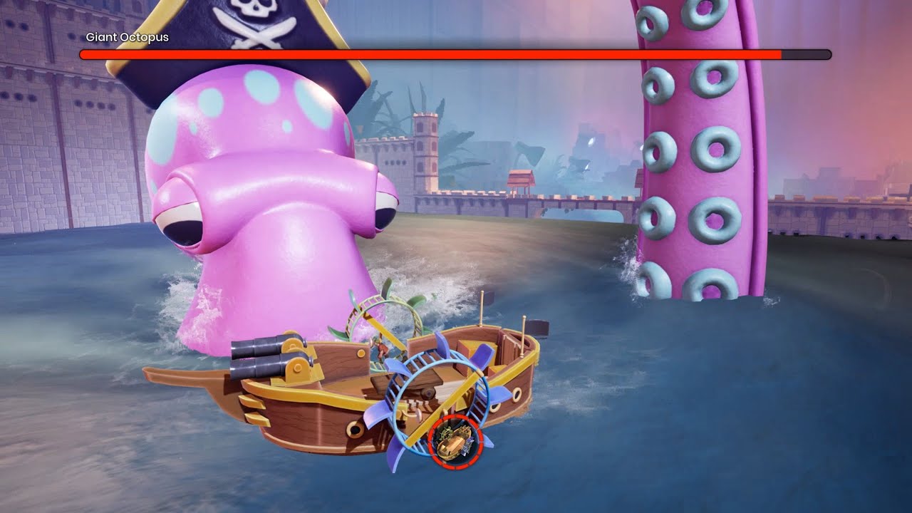 It Takes Two - Giant Octopus Boss Fight (8th Boss) - YouTube