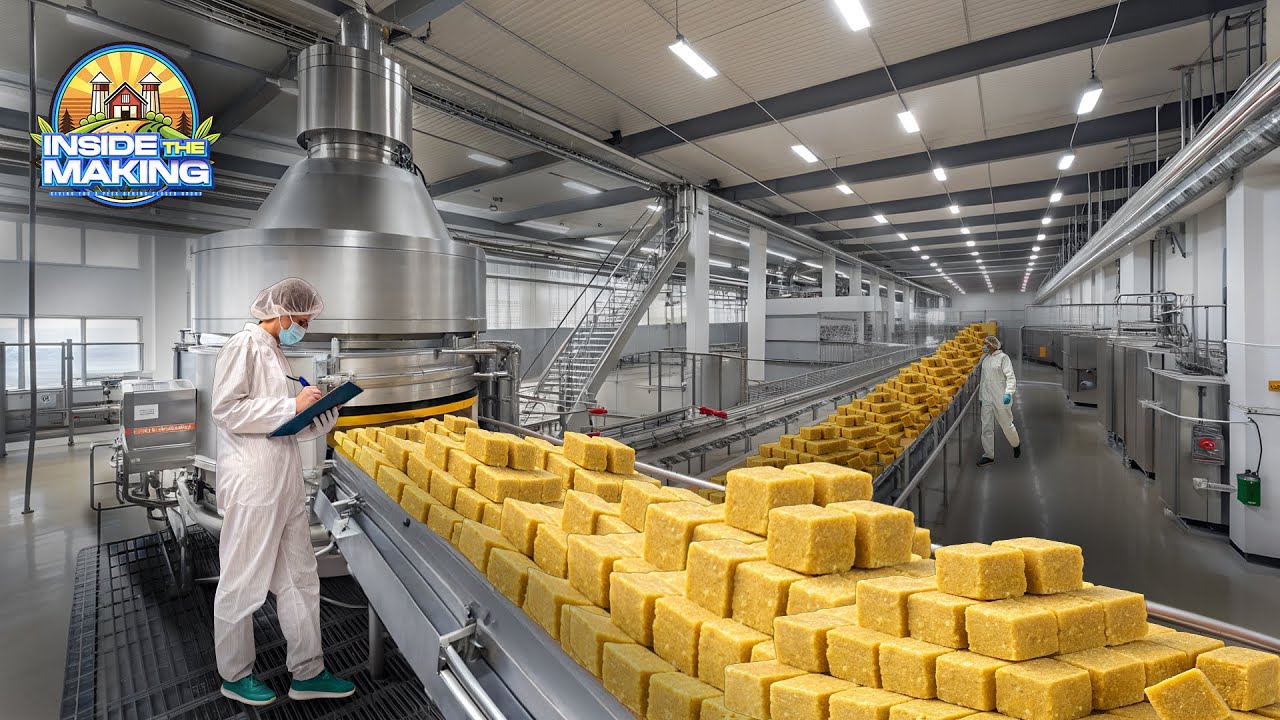 How Chicken Bouillon Cubes Are Made I Chicken Bouillon Cube Factory ...