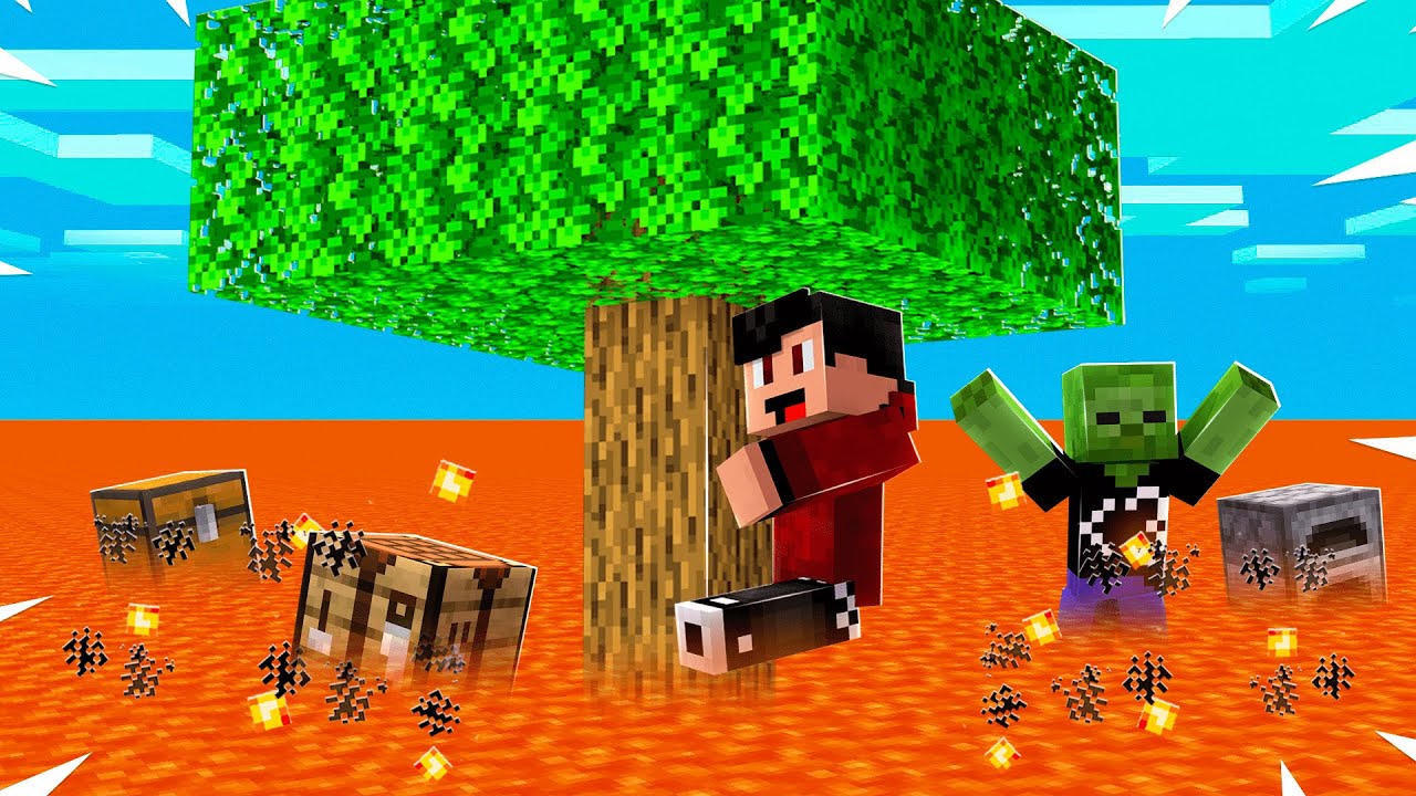 Minecraft But the Lava Rises Every 60s! with RageElixir - YouTube