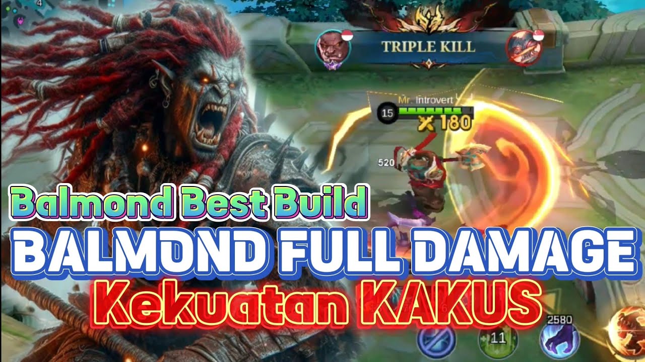 Tips Mudah Jadi Hyper BALMOND untuk Pemula | Build Balmond Full Damage ...