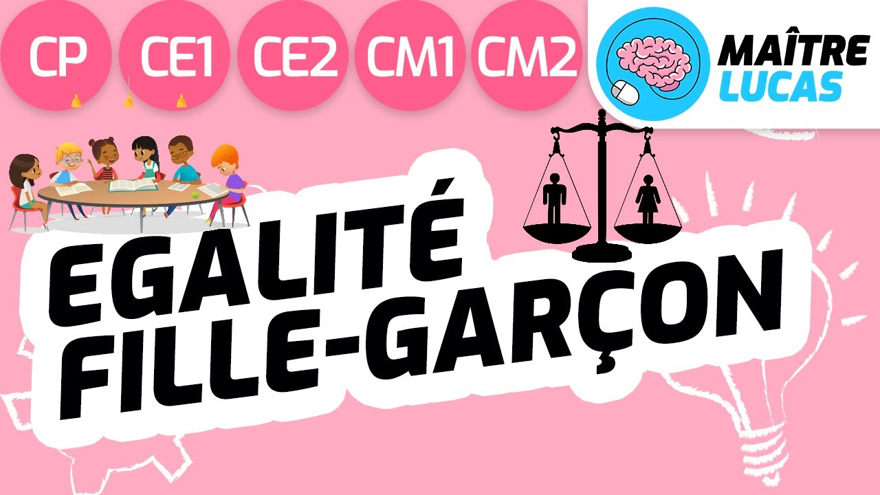 Egalité entre les filles et les garçons CP - CE1 - CE2 - CM1 - CM2 ...