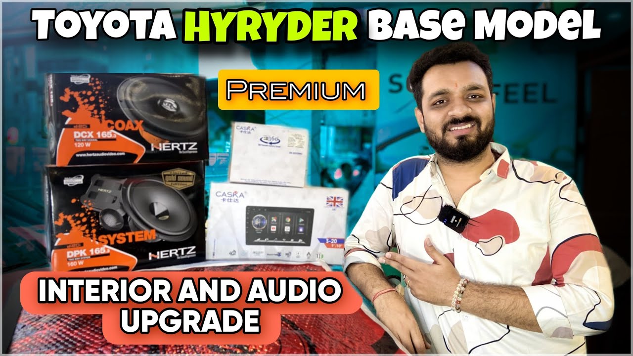 Toyota Hyryder Base Model Modifications | Caska 4/64 | 360 | Hertz ...