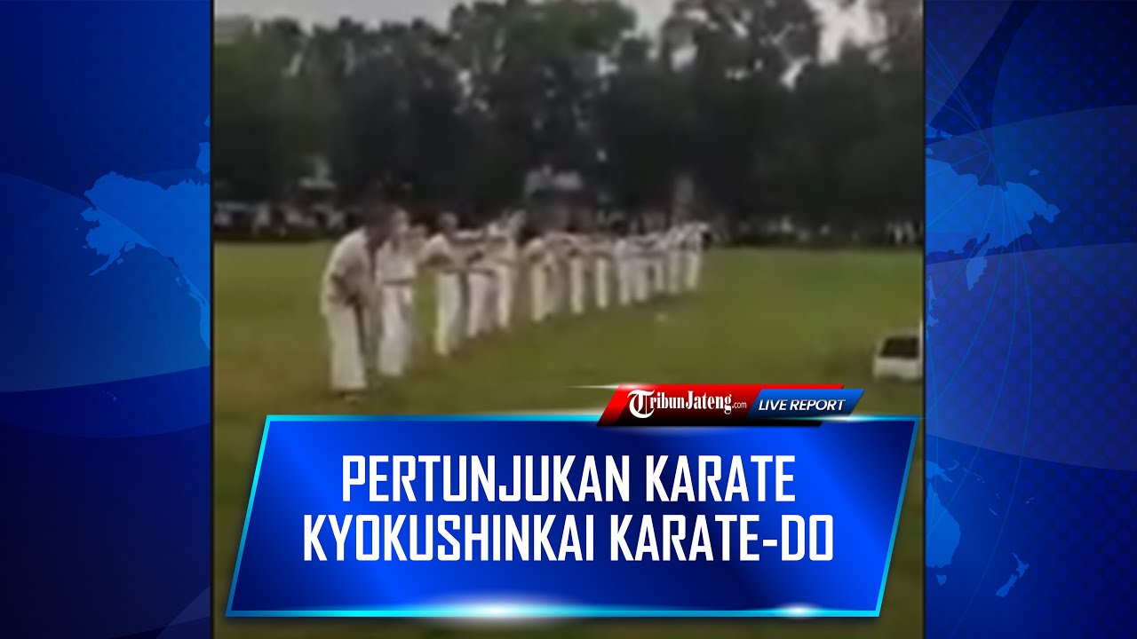 Live aksi Karate Kyokushinkai Karate-Do Indonesia di Banteng Raiders ...