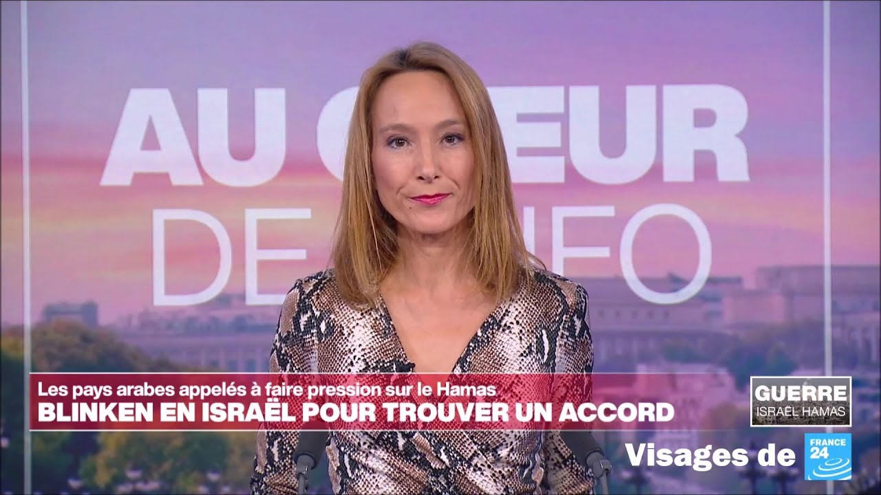 Stéphanie Antoine présente Au Cœur de l'Info le 10 juin 2024 sur France ...