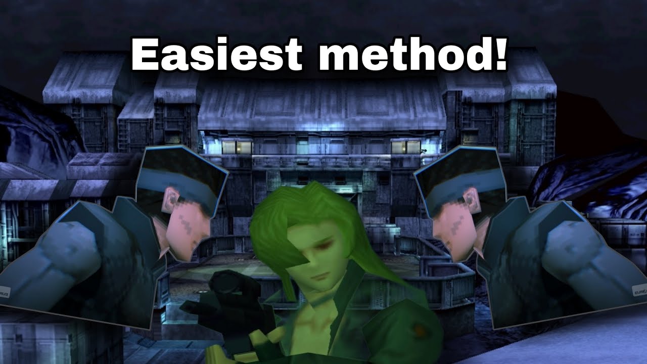Best And Easiest Method To Beat Sniper Wolf | Metal Gear Solid (PS1 ...