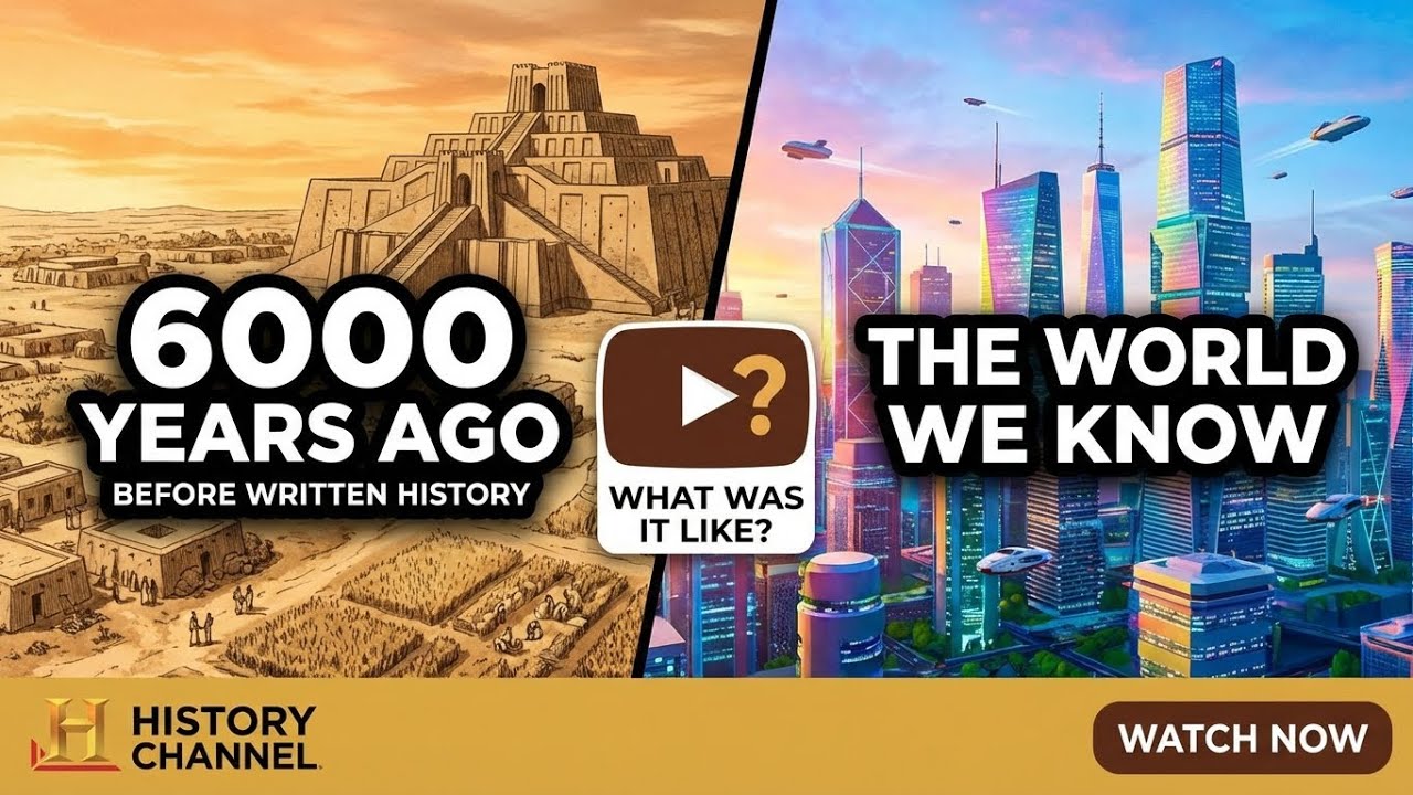The world was 6000 years ago || The earth was 6000 years ago || History ...