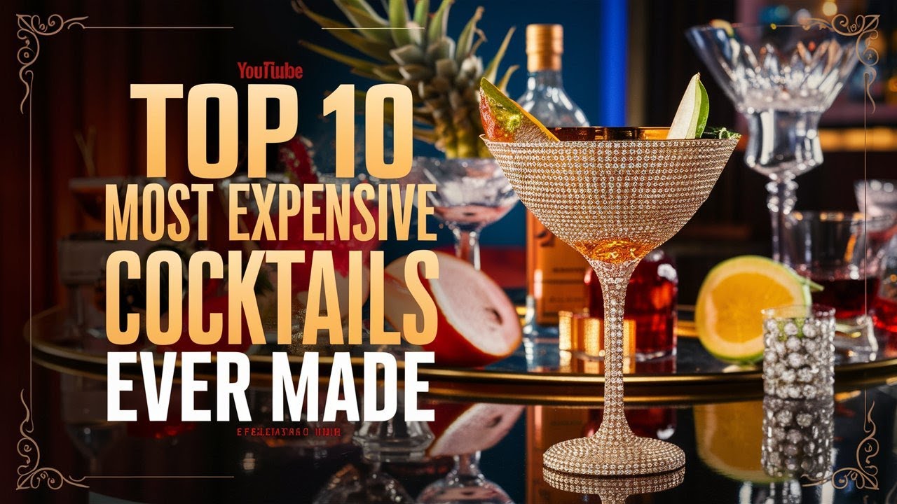 Top 10 Most Expensive Cocktails Ever Made - YouTube